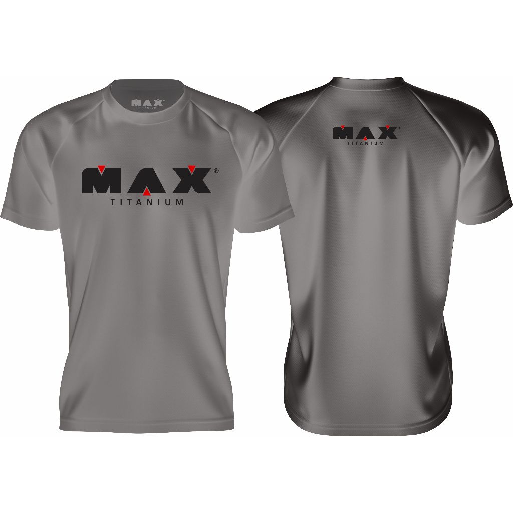 Camisa Esportiva Max Titanium Dry Fit - Academia Treino | Shopee Brasil