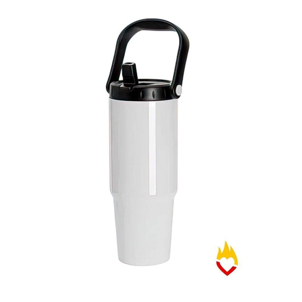 Copo Inox Flow - 900ml - Térmico - Parede Dupla para Sublimação ...