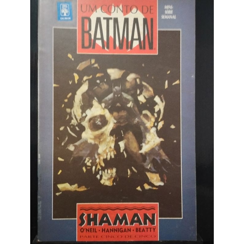 HQ Um Conto de Batman Shaman 1 (Ed Abril 1991) | Shopee Brasil
