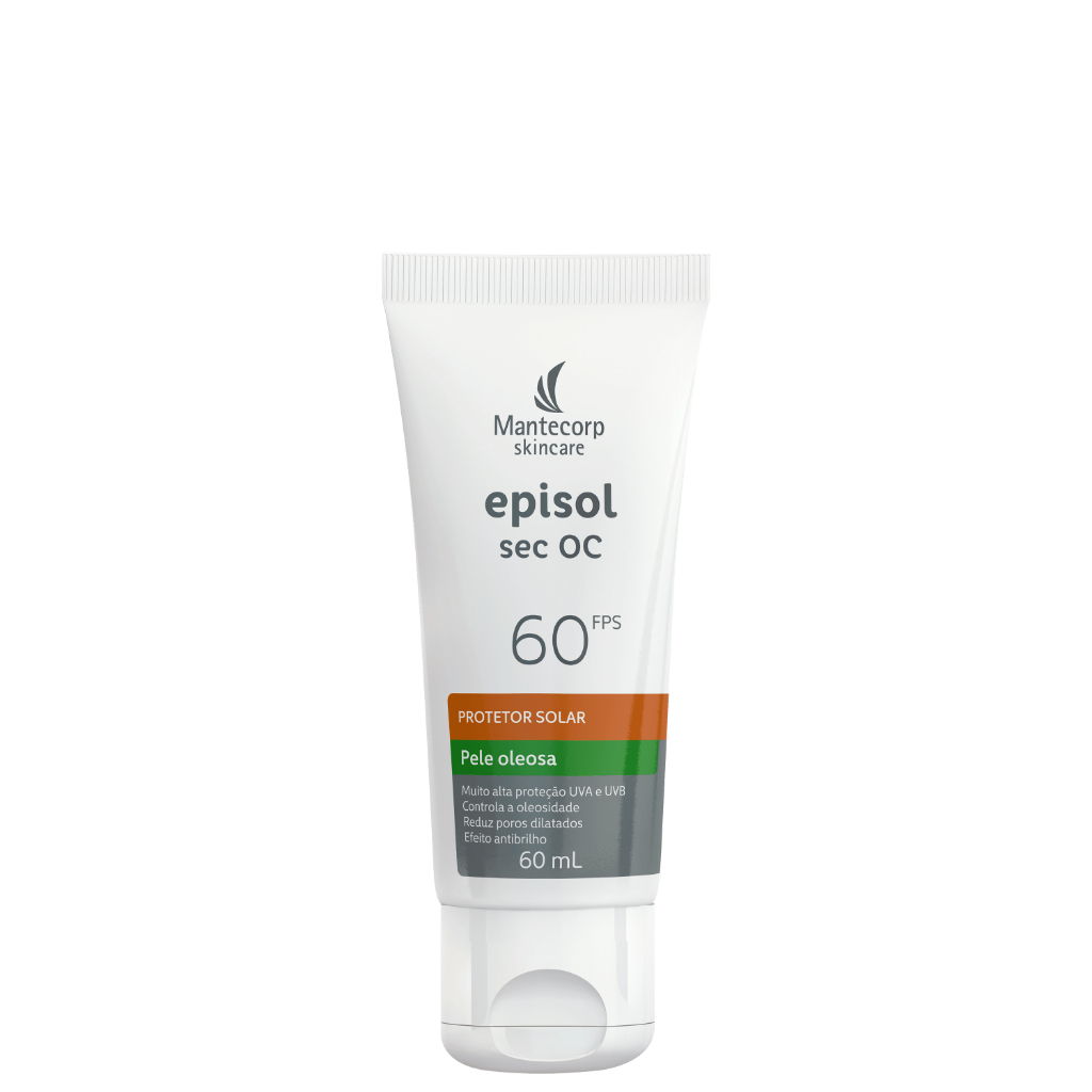 Protetor Solar Facial Episol SEC OC FPS 60 - Mantecorp Skincare 60mL ...