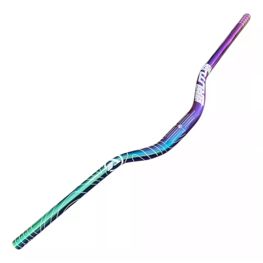 Guidão Bike Bmx 780mm Absolute Brutus Rise 50mm Camaleão Grau | Shopee ...