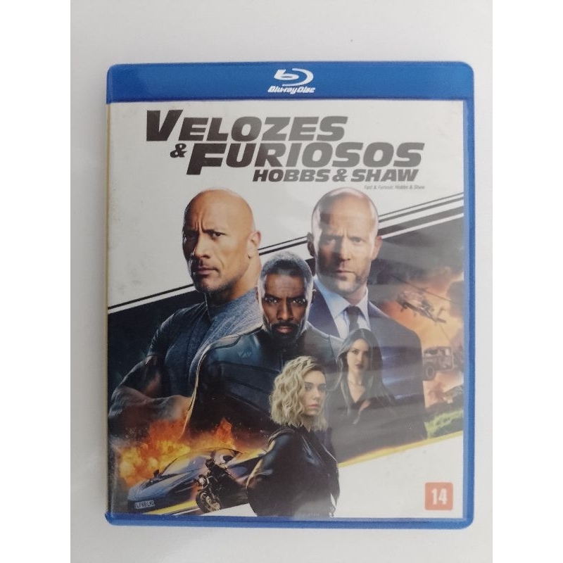 Blu Ray Velozes E Furiosos Hobs E Shaw Dwayne Johnson Jason Statham ...
