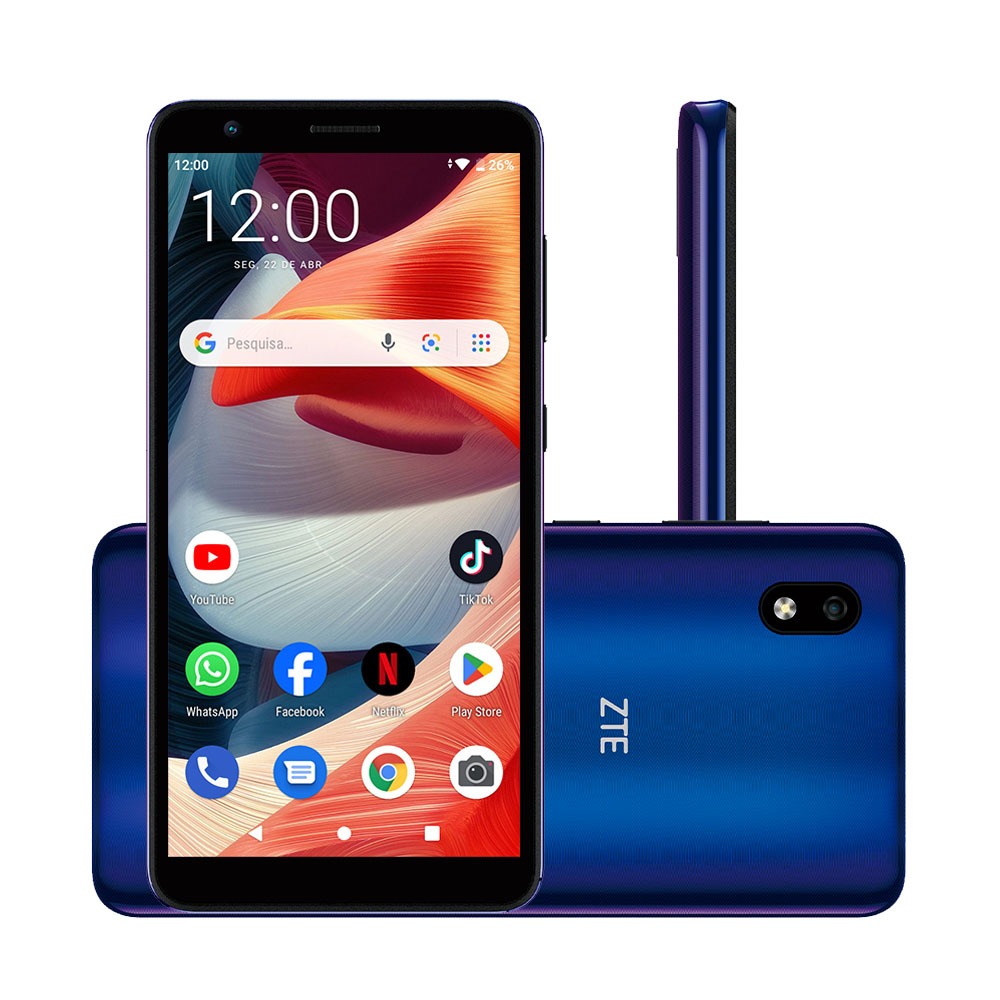 ZTE Blade A3 32GB 1GB Ram Tela 5.45'' Câmera 8Mp+5Mp Outlet | Shopee Brasil