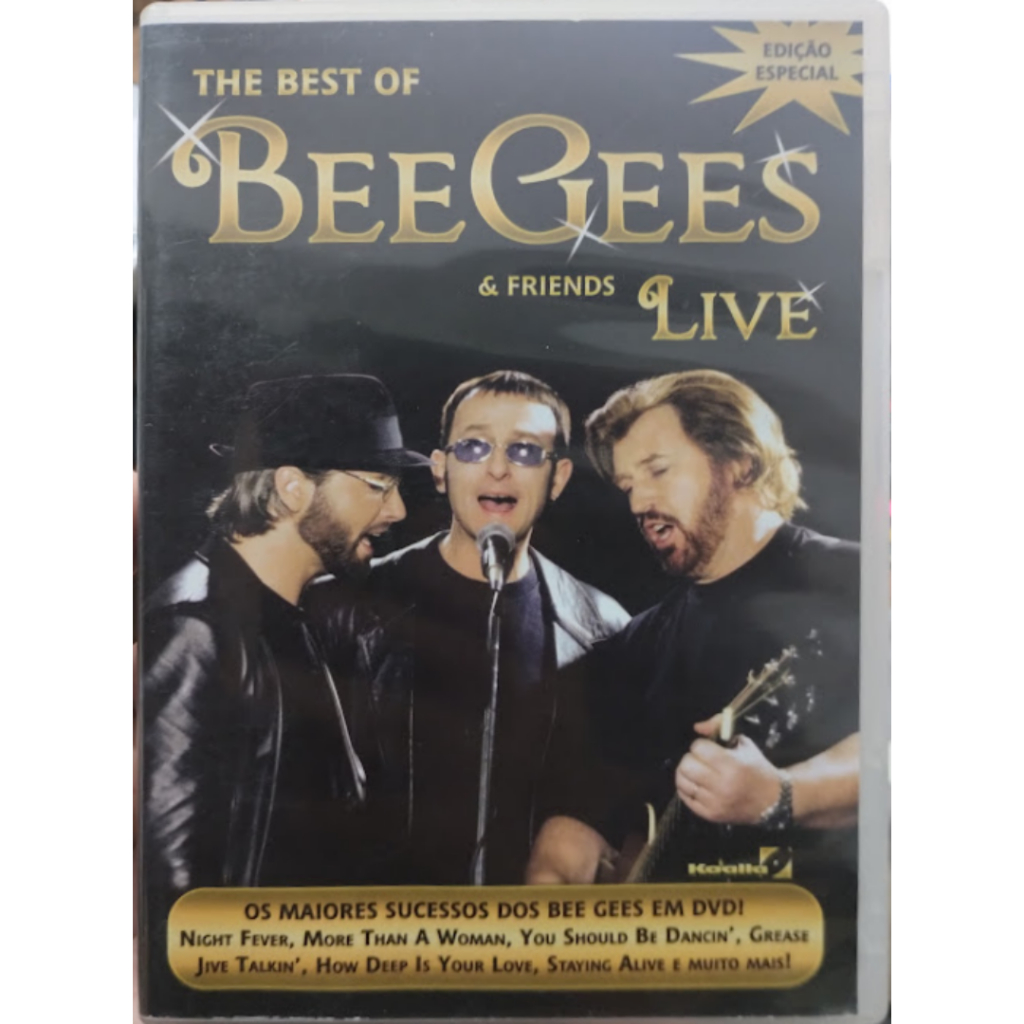 2 Dvd Bee Gees the best of & friends live + especial the live history ...