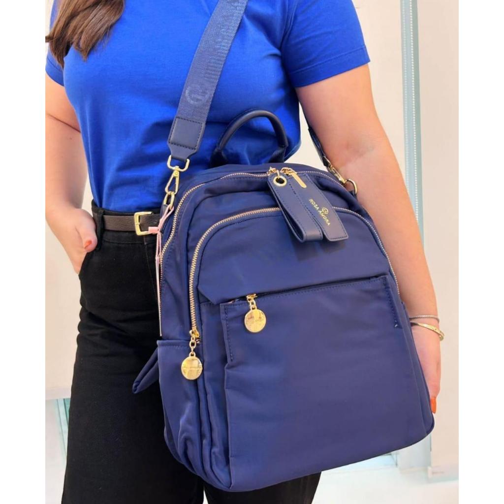 Bolsa mochila feminina Rosa Amora acompanha sacola da marca | Shopee Brasil