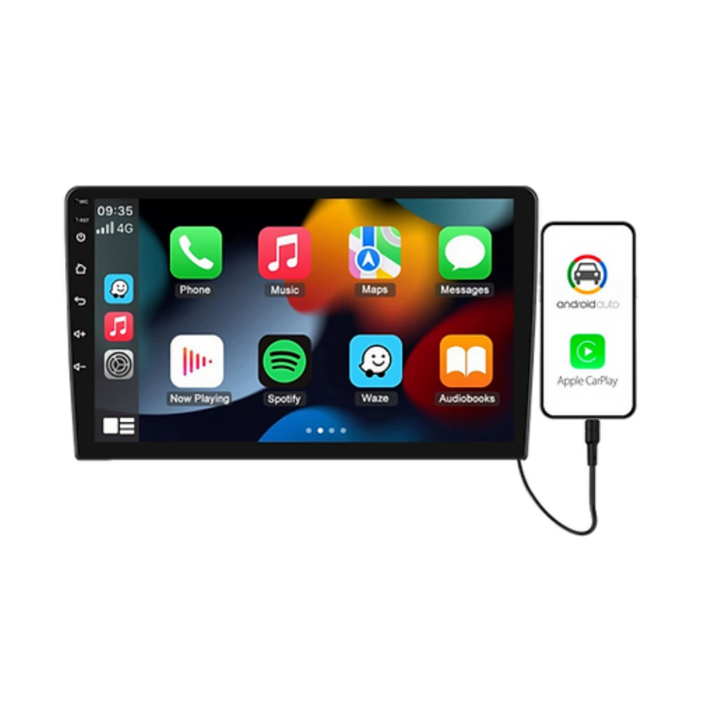 Multimídia Slim 9" Espelhamento CarPlay e Android Auto Htech Ht9000 Ca | Shopee Brasil