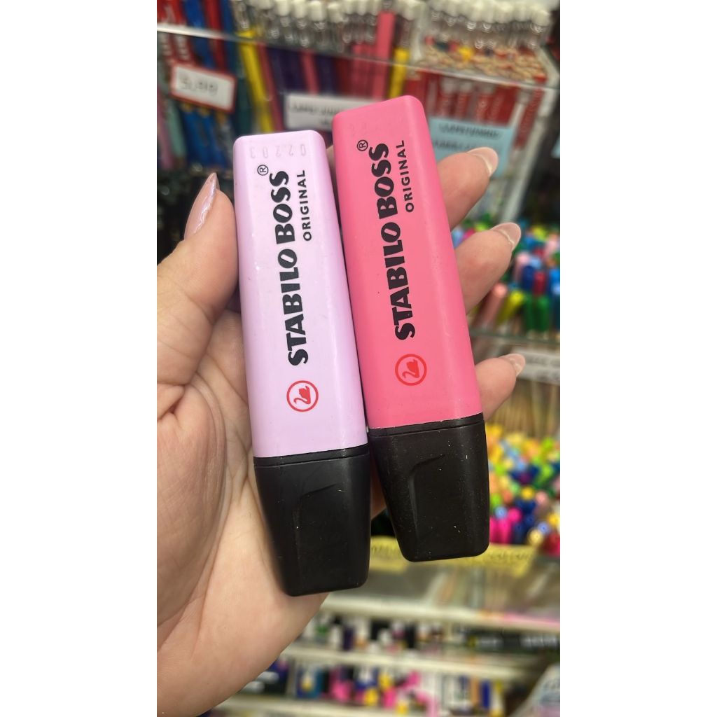 2 unidades de Marca Textos Stabilo Boss Original | Shopee Brasil