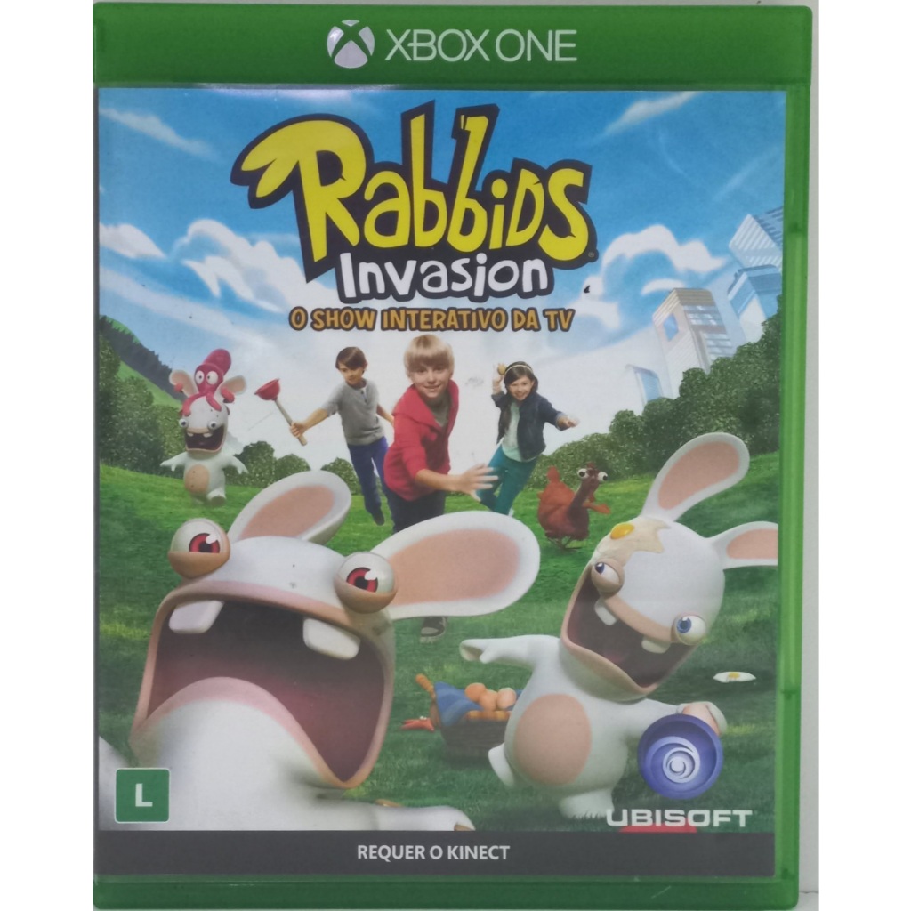 Rabbids Invasion: O show interativo da TV - Xbox One/Series X Kinect ...