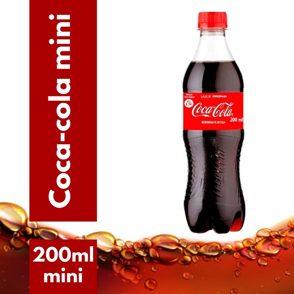 Kit Mini Coca Cola de 200ml + Mini Pipoca sabores Variados | Shopee Brasil