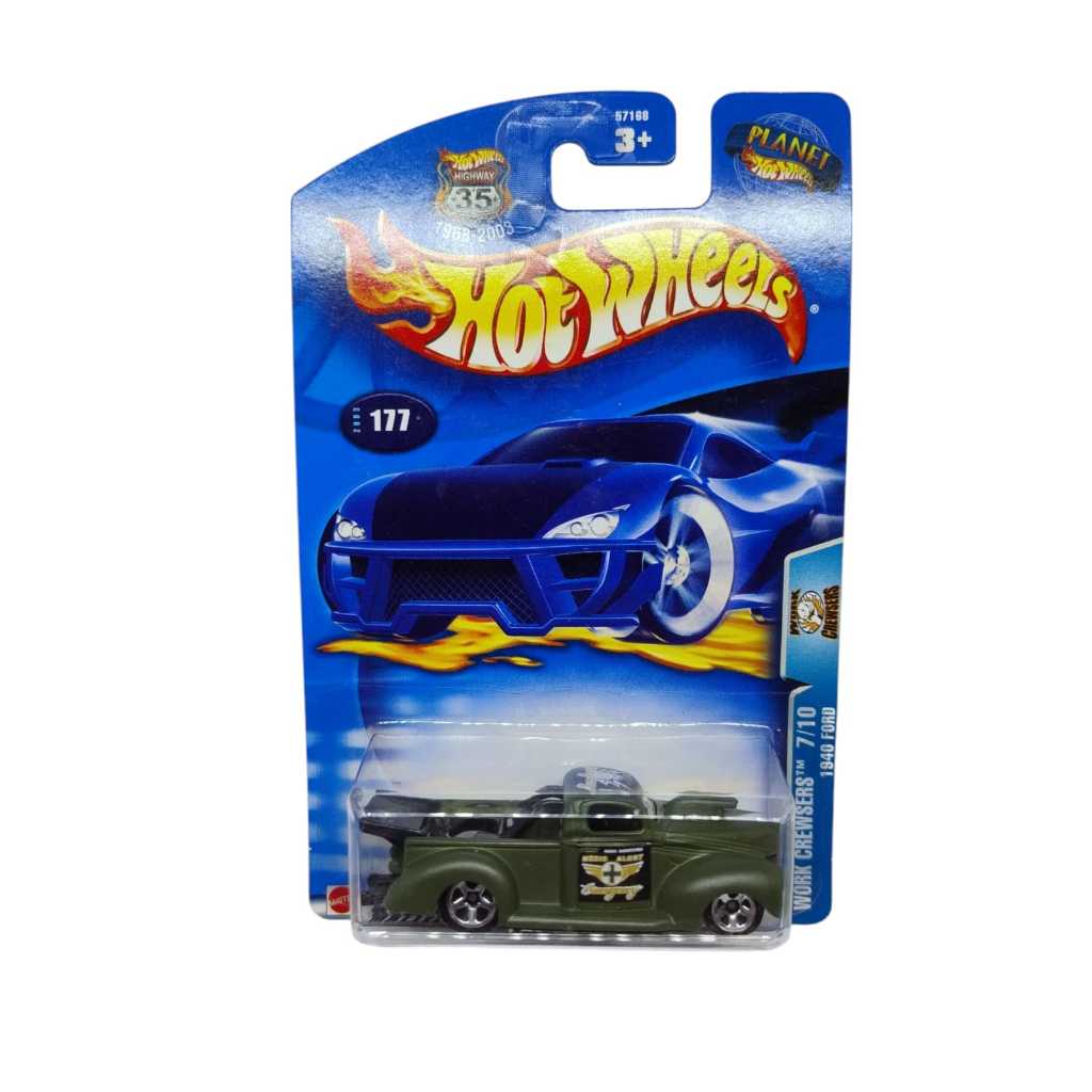 HOT WHEELS - FORD 1940 - WORK CREWSERS 7/10 - 2002 - CÓD 547 | Shopee ...