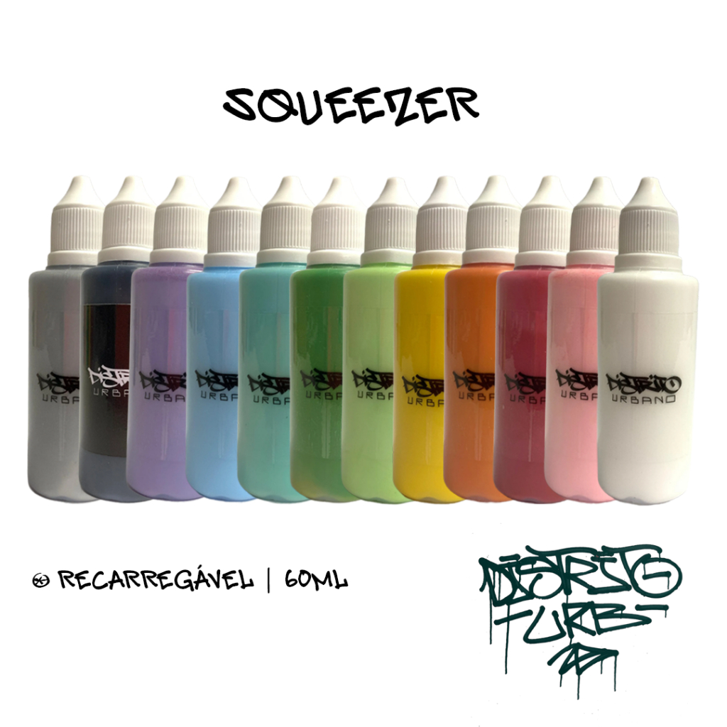 Squeezer/Dripper - Distrito Urbano (60ml) Tinta permanente a base d'agua | Shopee Brasil