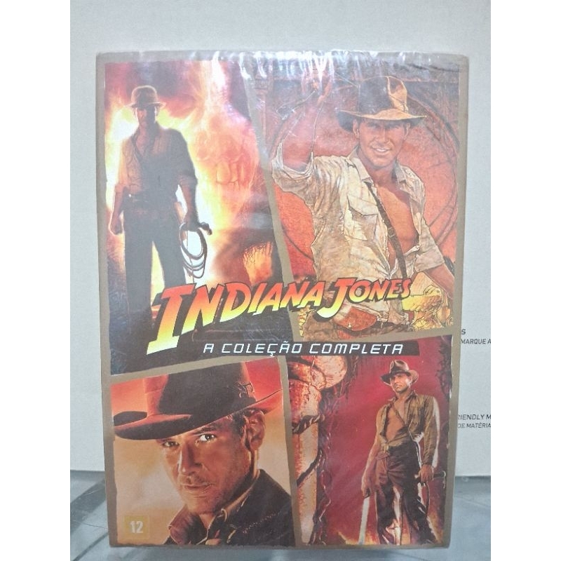 Dvd Indiana Jones Box 4 Filmes Lacrado Original | Shopee Brasil