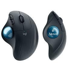 Mouse Sem Fio Logitech Ergo M575S com Trackball, até 2.000 DPI e Conexão Bluetooth – Preto ...