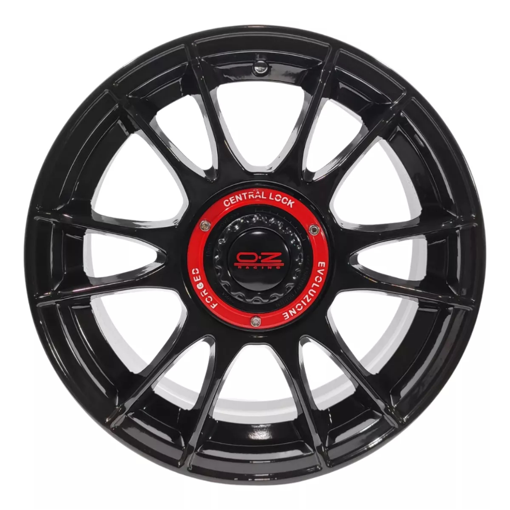 Kit 4 Rodas Scorro Race OZ Aro 15x6 S281 Scorro 4x100/108 Multifuros ...