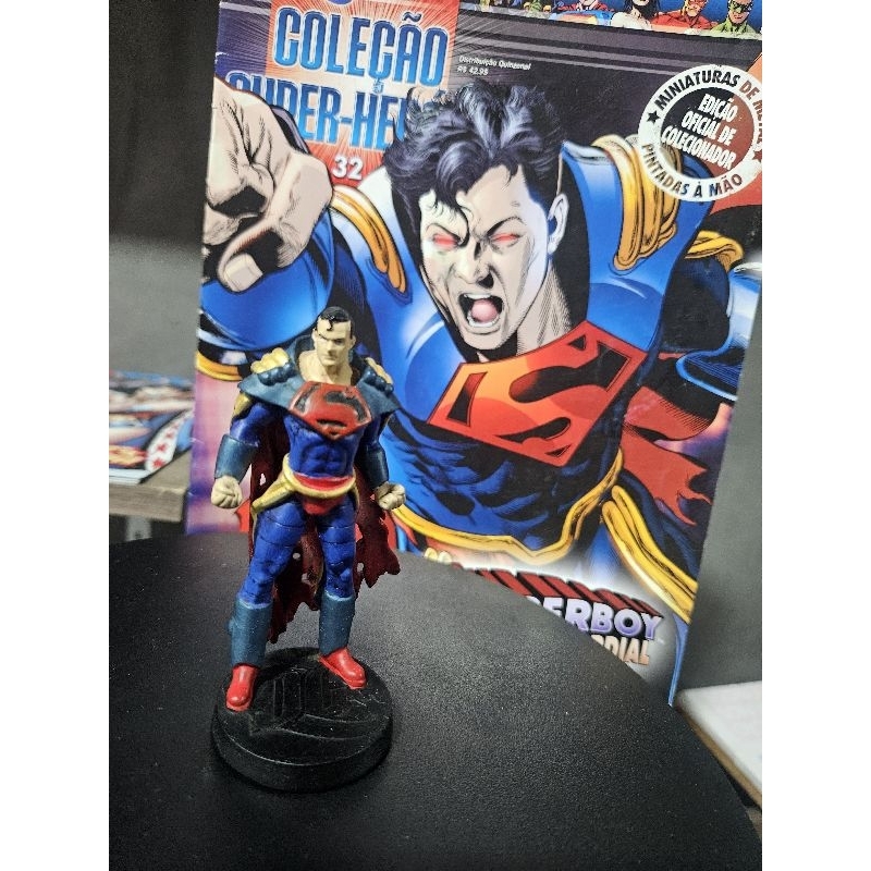 SuperBoy Primordial Eaglemoss Miniatura | Shopee Brasil