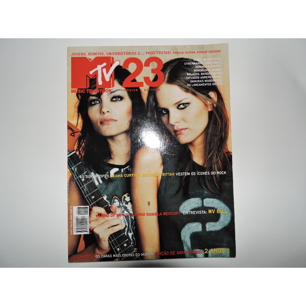 REVISTA MTV 23 RAUL SEIXAS DANIELA MERCURY | Shopee Brasil