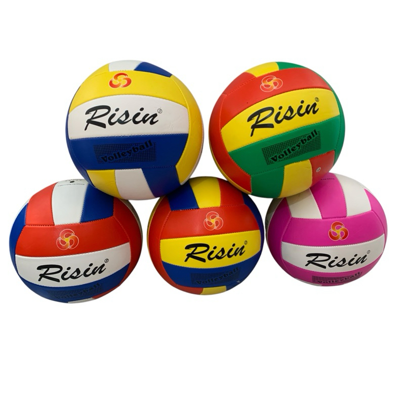KIT COM 5 BOLAS DE VOLEIBOL RISIN | Shopee Brasil