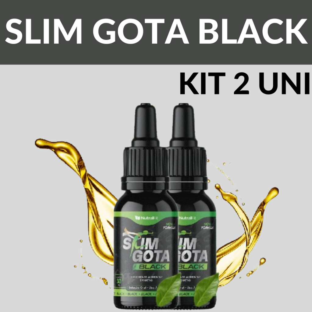 2 SLIM GOTA BLACK ORIGINAL SUPER EFICAZ | Shopee Brasil