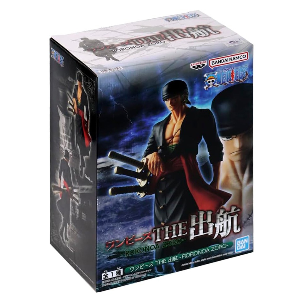 ACTION FIGURE ONE PIECE - RORONOA ZORA -THE SHUKKO BANDAI BANPRESTO ...