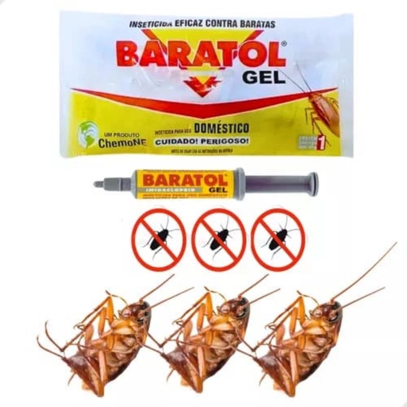 BARATOL - MATA barata francesinha e de esgoto | Shopee Brasil