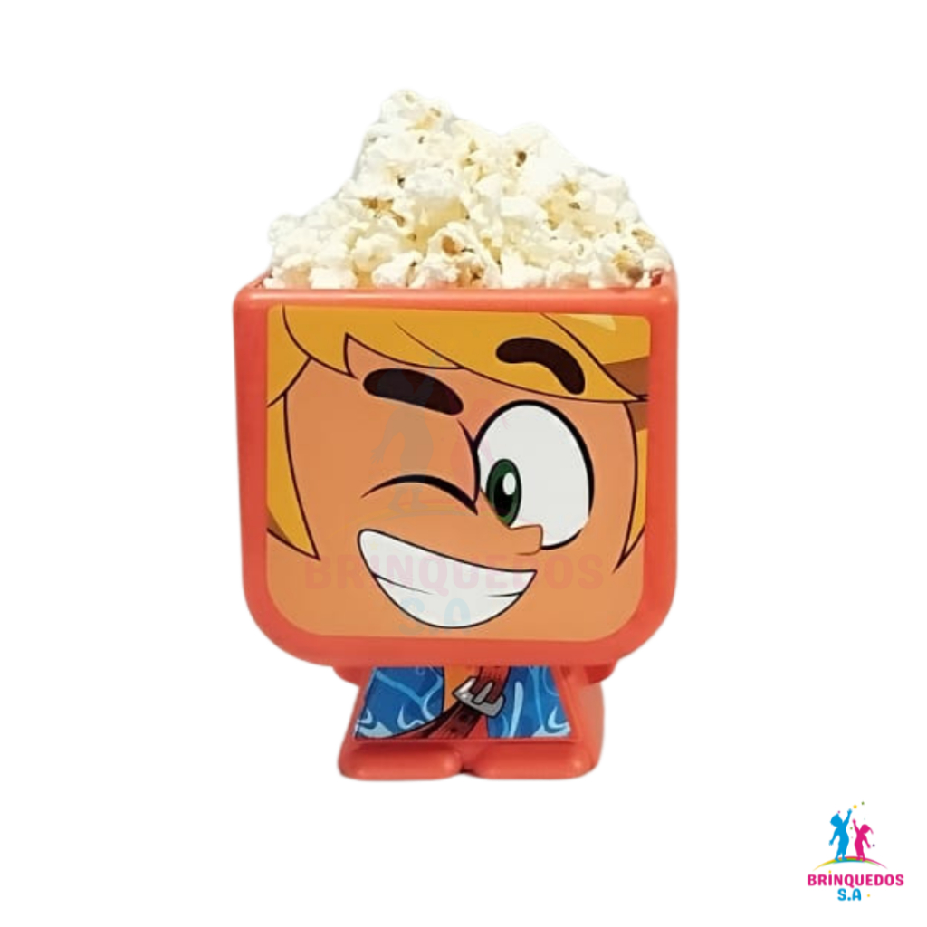 Balde De Pipoca Minecraft Pote do Lopers Pipoqueira Original | Shopee ...