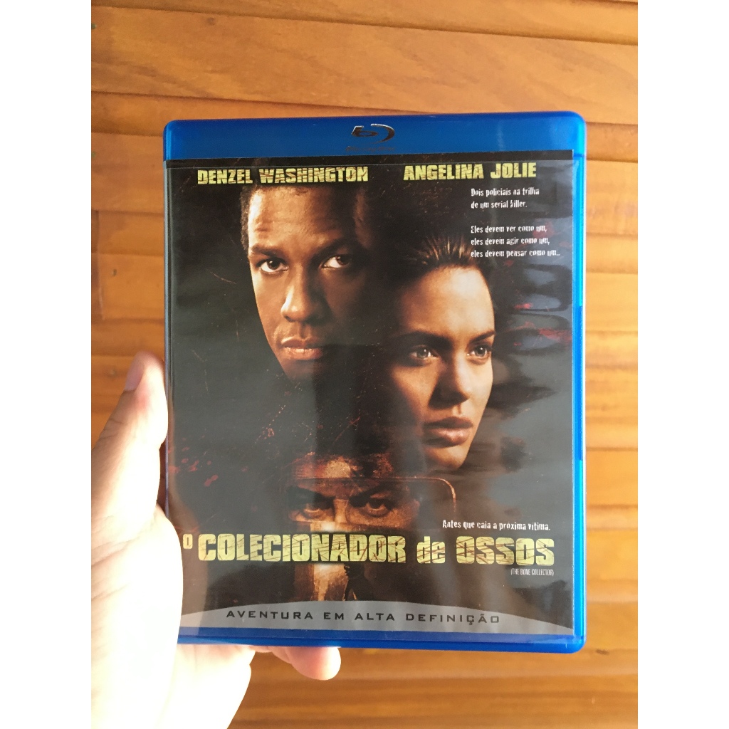 Blu Ray - O Colecionador de Ossos - Original - Lombada Azul | Shopee Brasil
