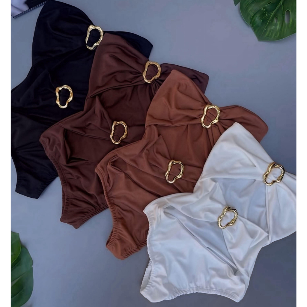 Body Feminino Organico Tomara Que Caia Maio Bory Com Fivela Collant ...