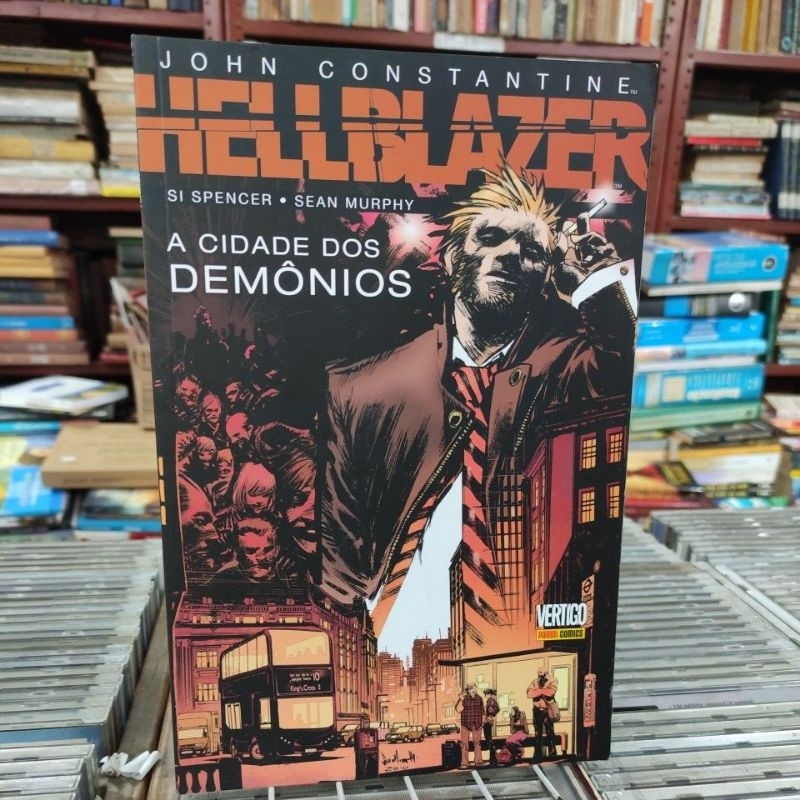John Constantine Hellblazer A Cidades dos Demônios Si Spencer | Shopee Brasil