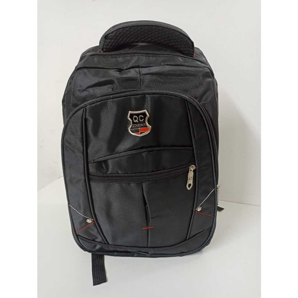 Mochila homem reforçada resistente escolar viagem preta | Shopee Brasil
