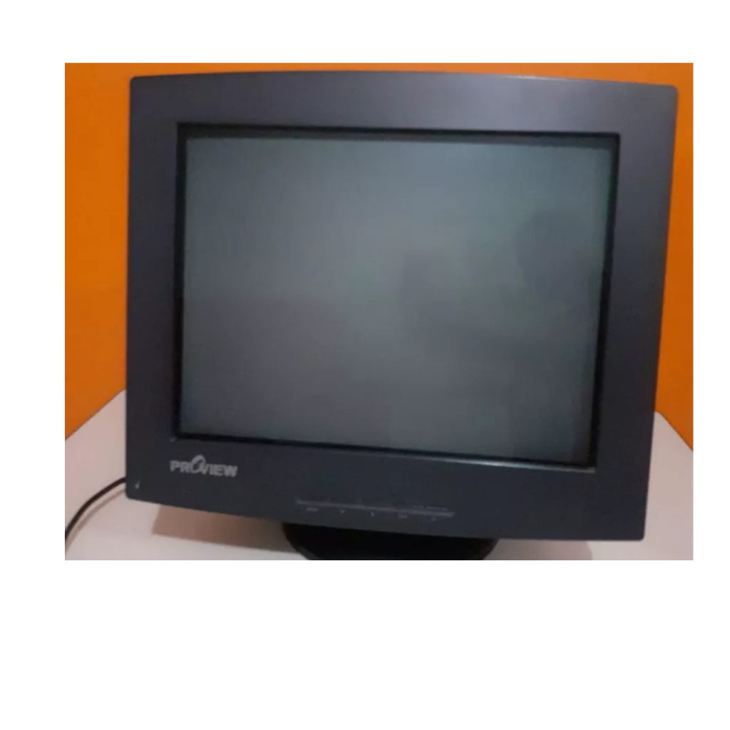 Monitor De Computador Tubo Proview 14 Polegadas (usado) | Shopee Brasil