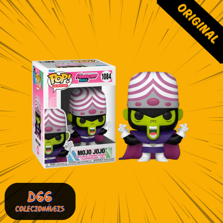 FUNKO POP - Mojo Jojo (Macaco Louco) #1084 - NOVO E ORIGINAL | Shopee ...