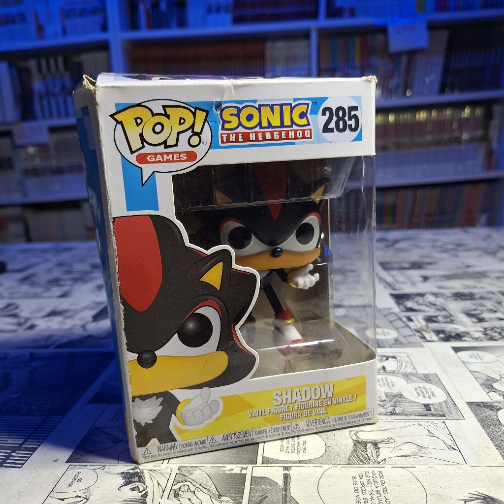 Funko Pop Sonic 285 - Shadow - C/CAIXA (Lote Shopee) | Shopee Brasil