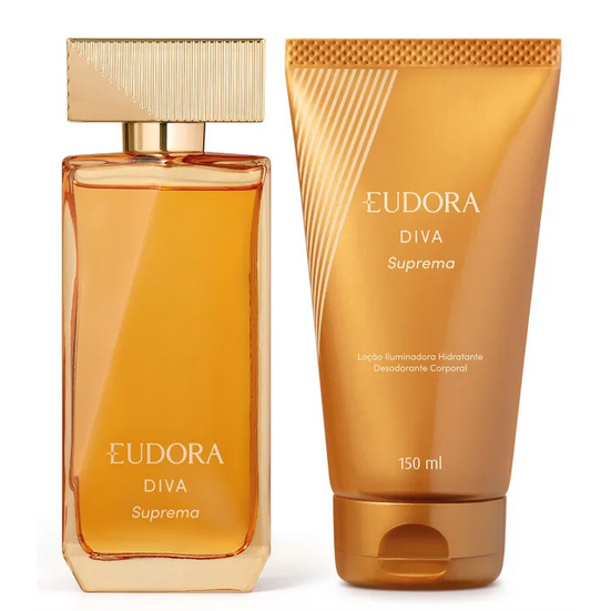 Combo Perfume Diva Supreme (LANÇAMENTO) Desodorante Colônia 100ml ...