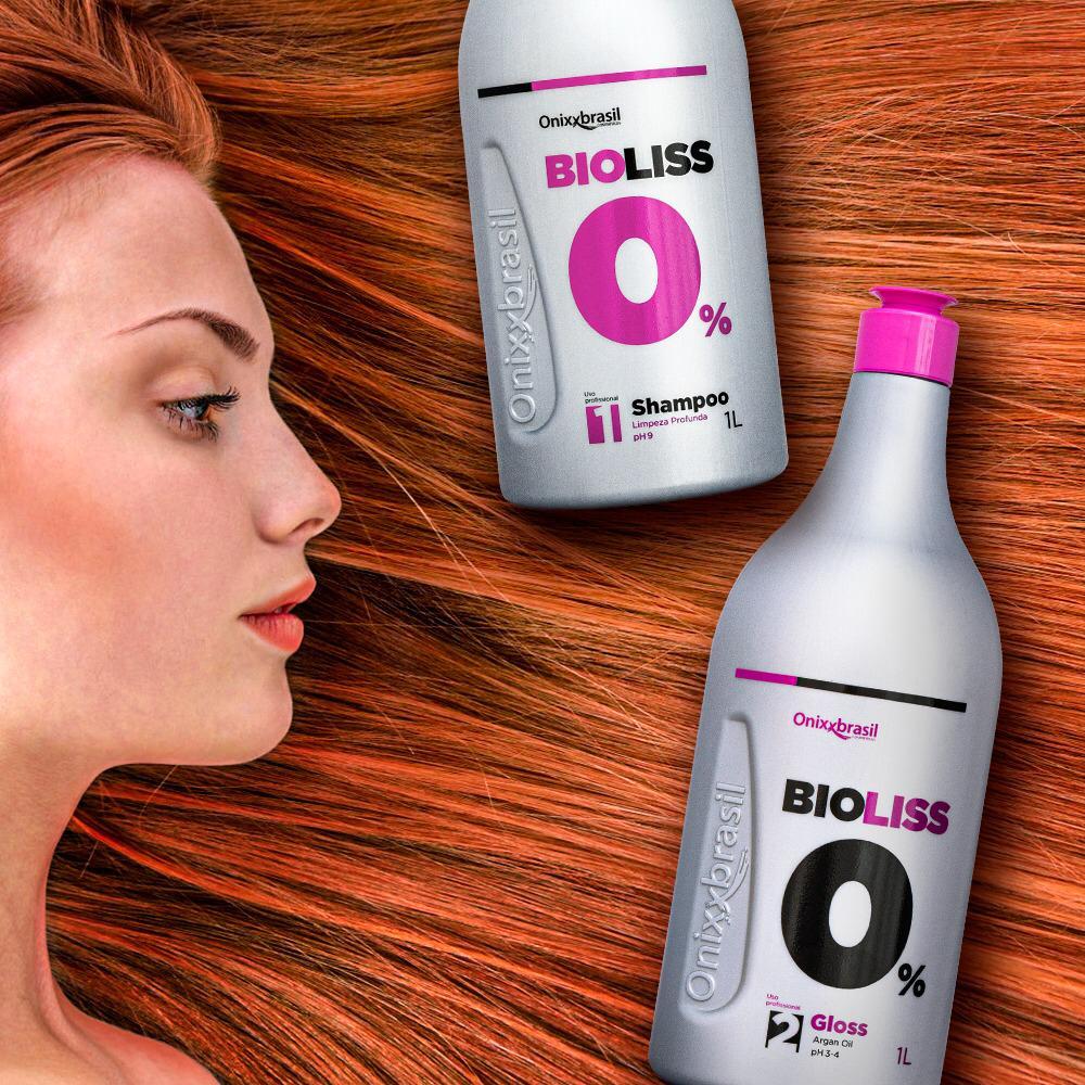 Bioliss - Kit Shampoo + Gloss 1L | Escova progressiva | Shopee Brasil