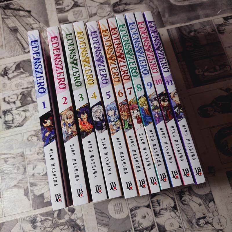 Edens Zero - Vol.1 ao 11 (Lote Shopee) | Shopee Brasil