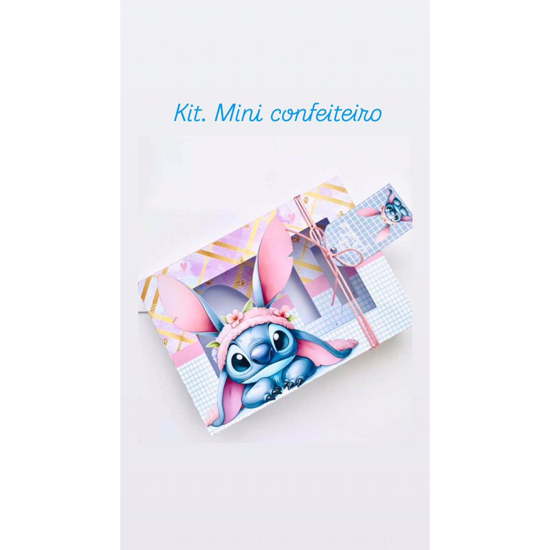 5 caixa mini confeiteiro lilo e stitch pascoa 2025 fazemos qualquer ...