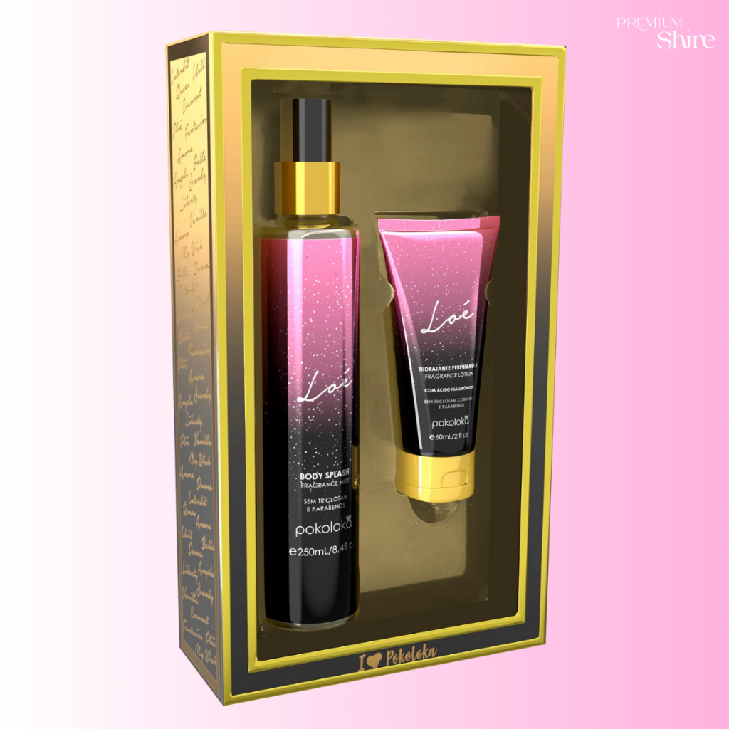 Pokoloka Chloe Loé Kit (Body Splash 250ml + Creme Hidratante 60ml ...
