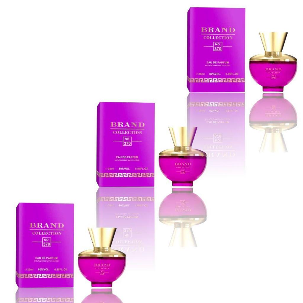 Perfumes miniaturas marca Brand Collection 25ml Numeração 370 Vers ...