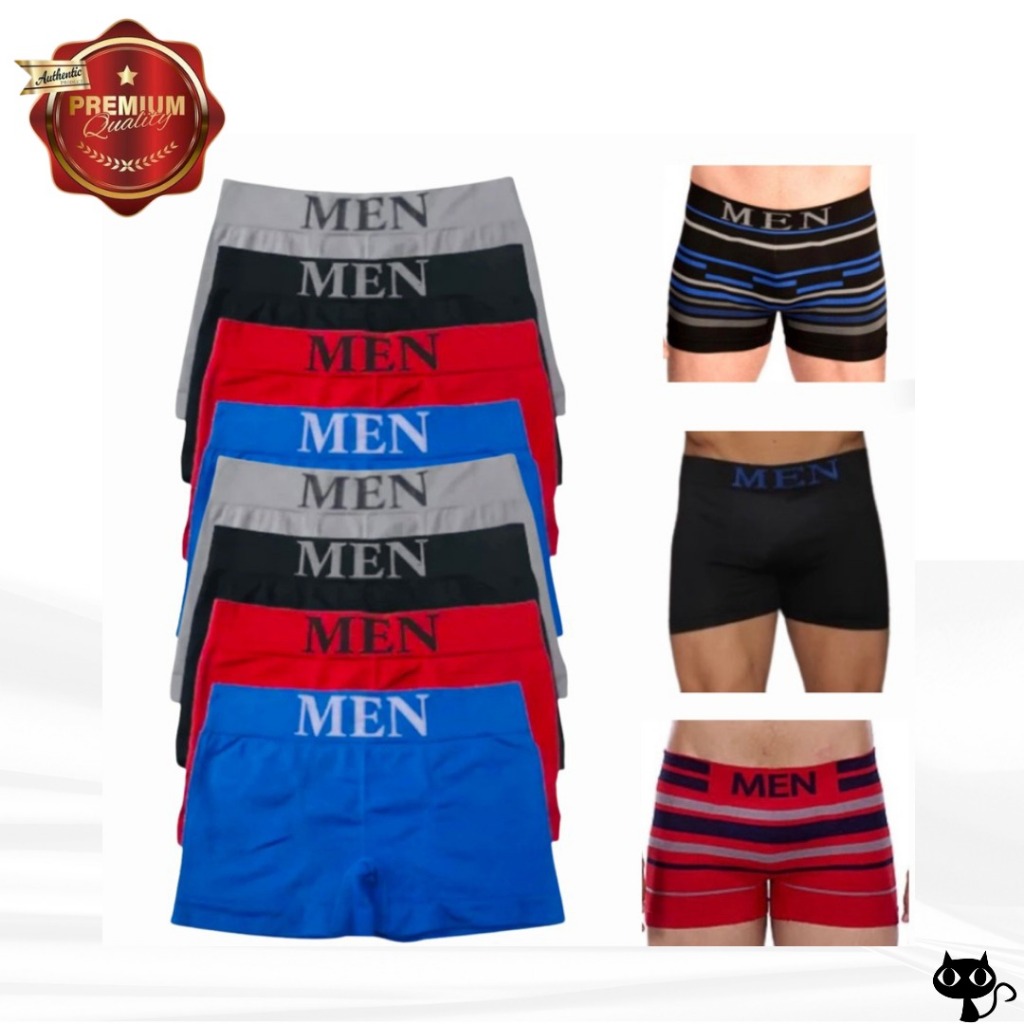 Kit 18 Cuecas Boxer Box Men Adulto Unissex Microfibra P ao GG | Shopee ...