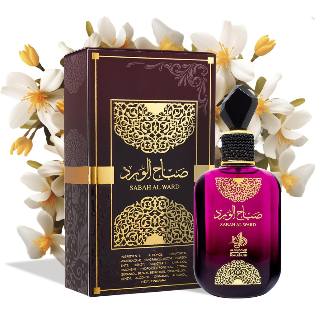 Sabah Al Ward Al Wataniah Eau de Parfum - Perfume Feminino 100ml ...