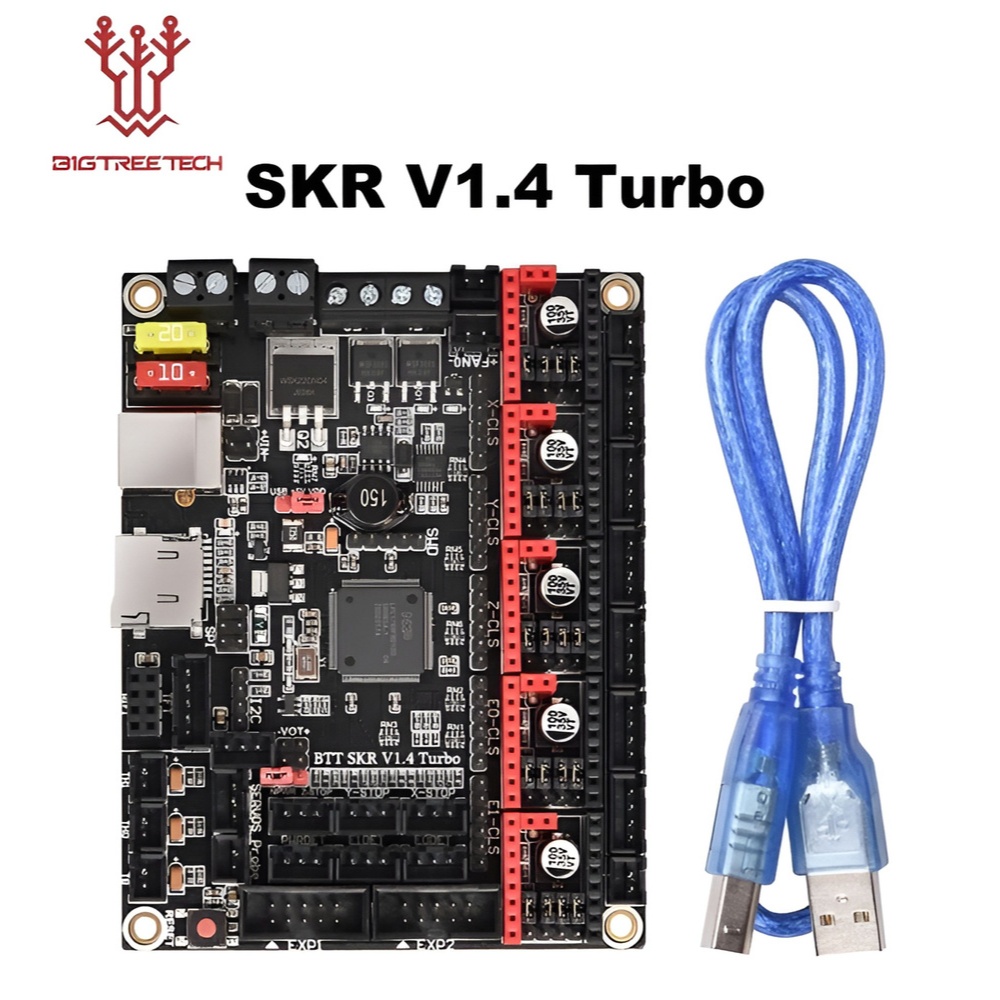 Bigtreetech btt skr v1.4 turbo para ender 3 voron 2.4 impressora 3d | Shopee Brasil