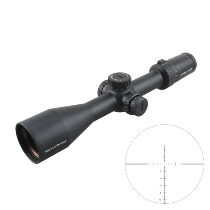 Mira Luneta Vector Optics Taurus 3-18x50 Ffp Scff-11 1/10Mil Turbo 30mm Primeiro Plano Focal ...
