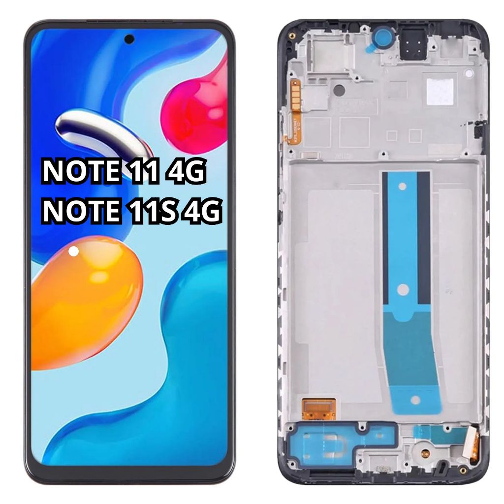 Tela Display Frontal Touch LCD Xiaomi Redmi Note 11 / Note 11s 4g - A ...