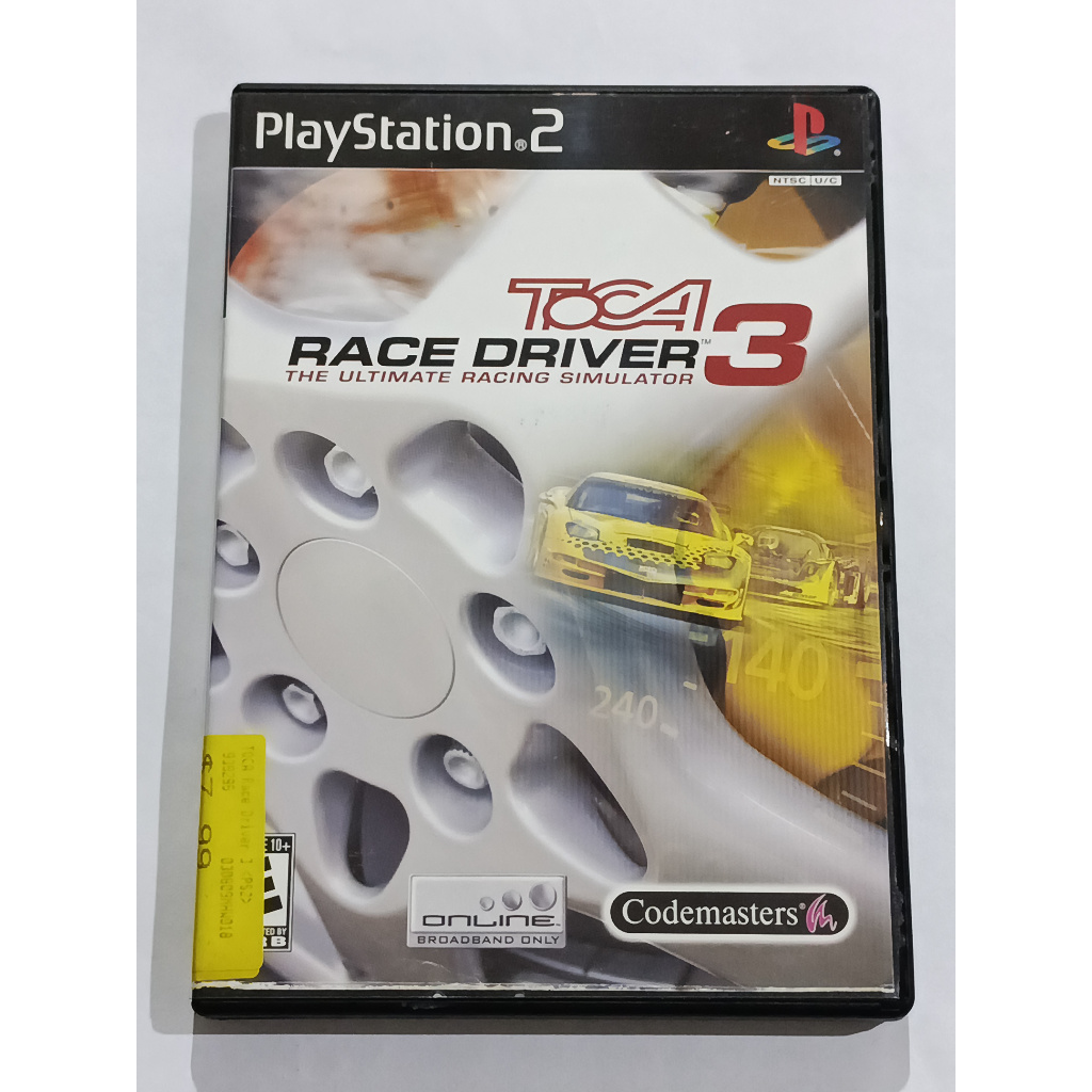 TOCA Race Driver 3 p/ PS2 Original Americano | Shopee Brasil