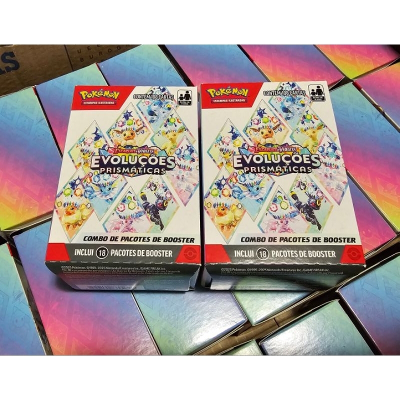 1 Combo de booster Pokemon Evoluções Prismáticas EV8.5 | Shopee Brasil