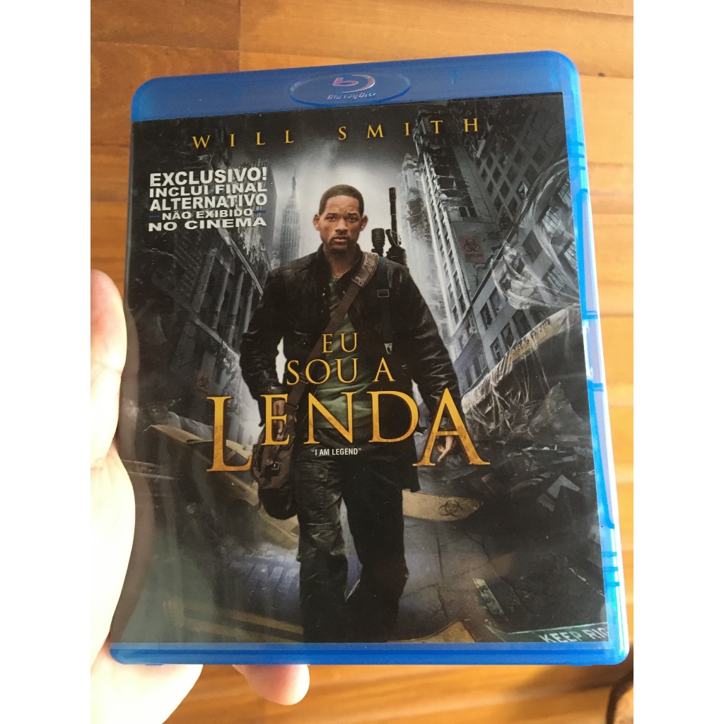 Blu Ray - Eu Sou a Lenda - Original | Shopee Brasil