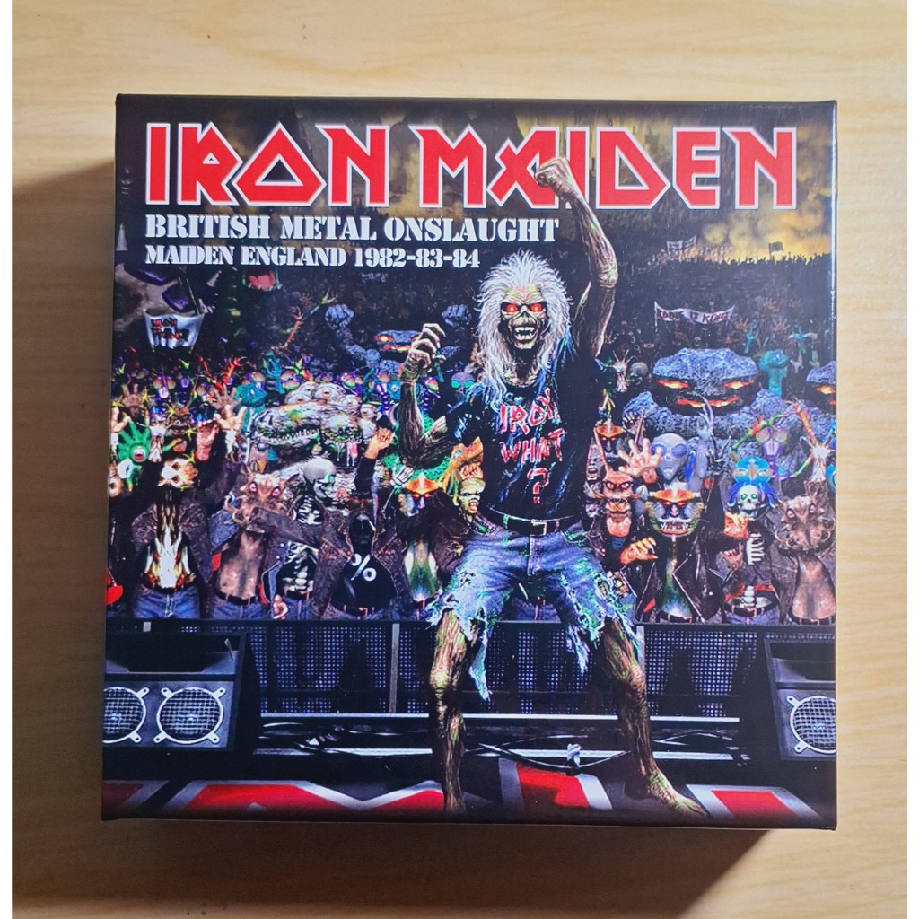 Iron Maiden - BOX British Metal Onslaught – 6 CDS - importado | Shopee ...