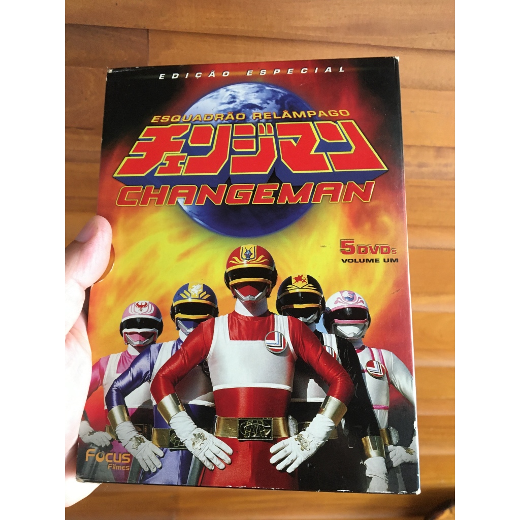 DVD - Box - Changeman - Original | Shopee Brasil