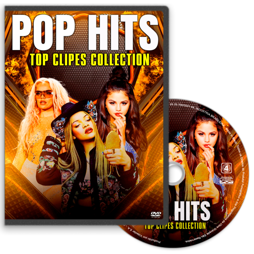 DVD - Pop Hits Top Clipes Collection (2025) | Shopee Brasil