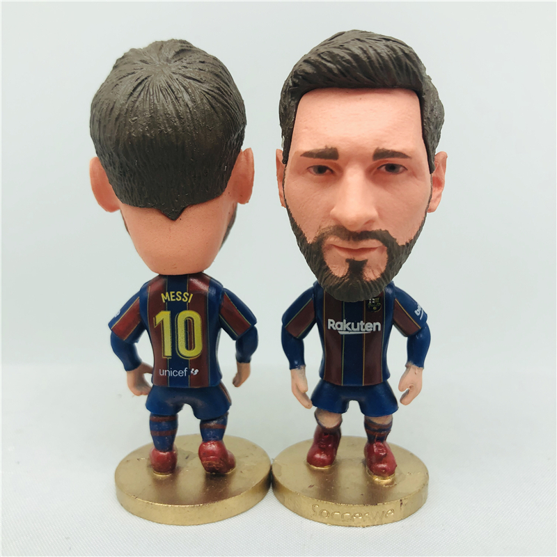 Miniatura Lionel Messi Barcelona Minicraque Soccerwe Kodoto Action ...
